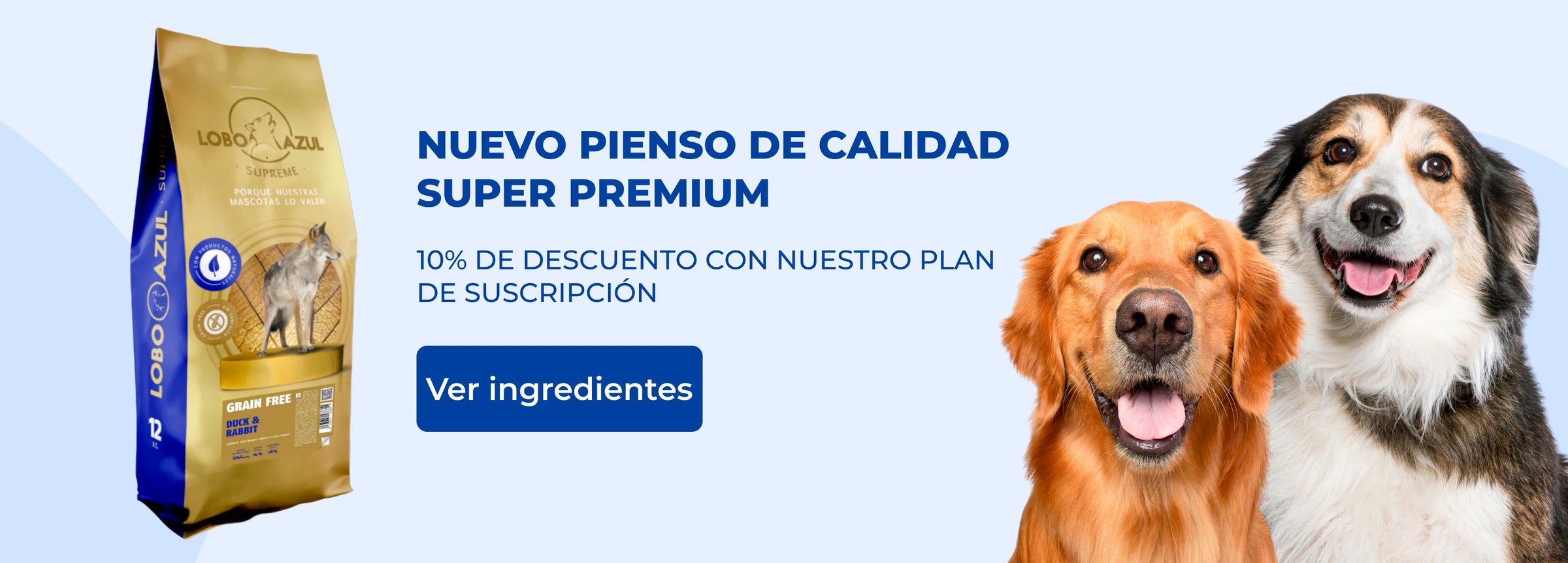 Tienda de piensos | Lobo Azul